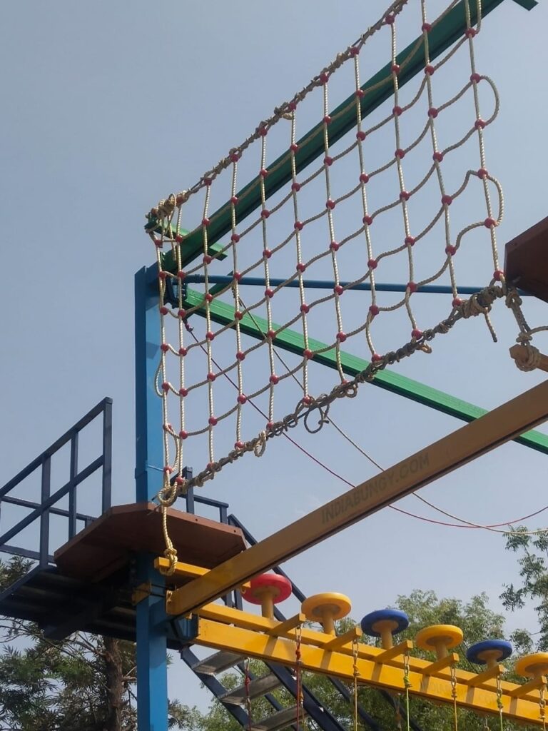 High Rope Course Manufacturer in India | Adventure Rides Manufacturers