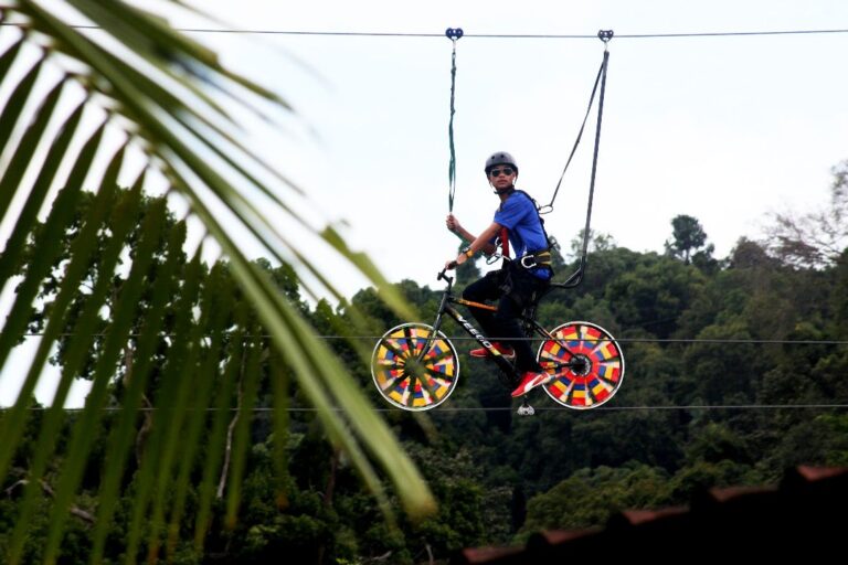 Cycle Zipline | India Bungy
